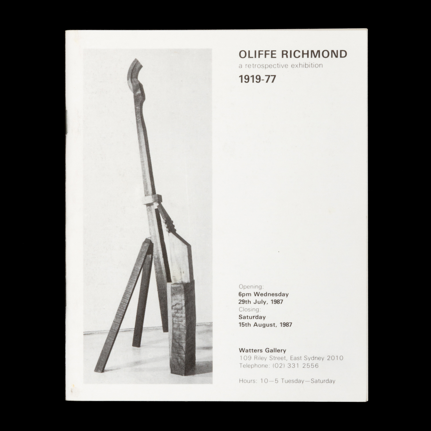 Oliffe Richmond : a retrospective exhibition 1919-77 - Douglas Stewart ...