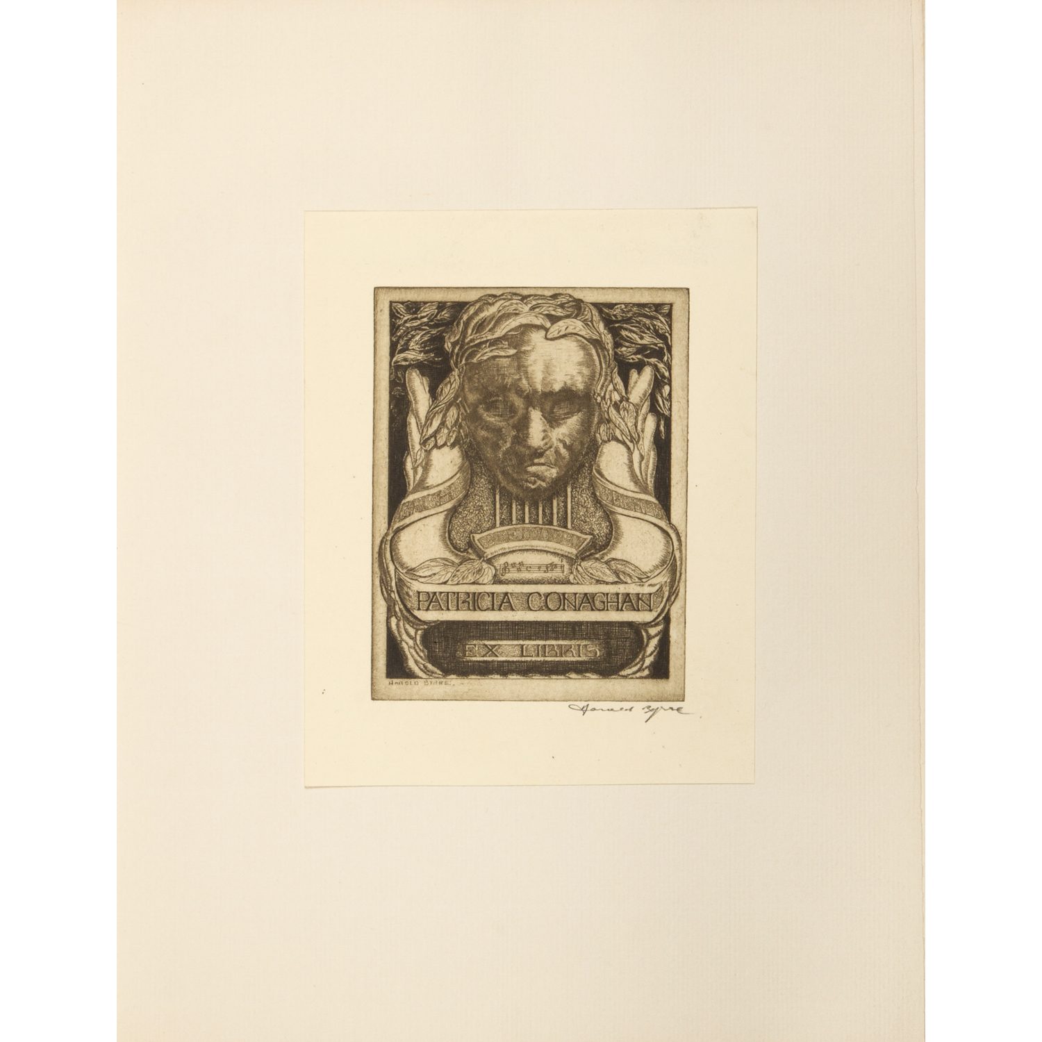 Harold Byrne : Etched book-plates - Douglas Stewart Fine Books