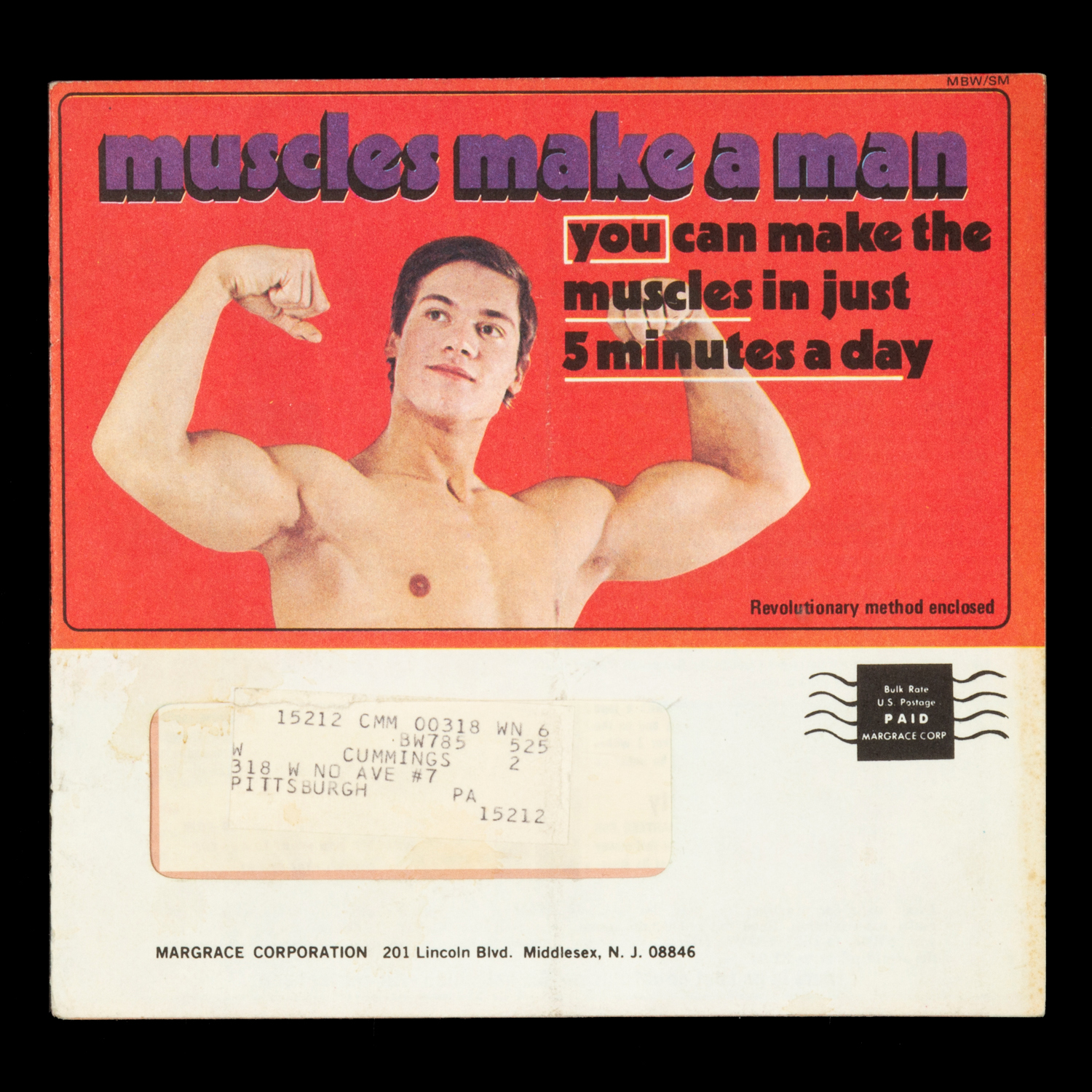 Muscles make a man - Douglas Stewart Fine Books