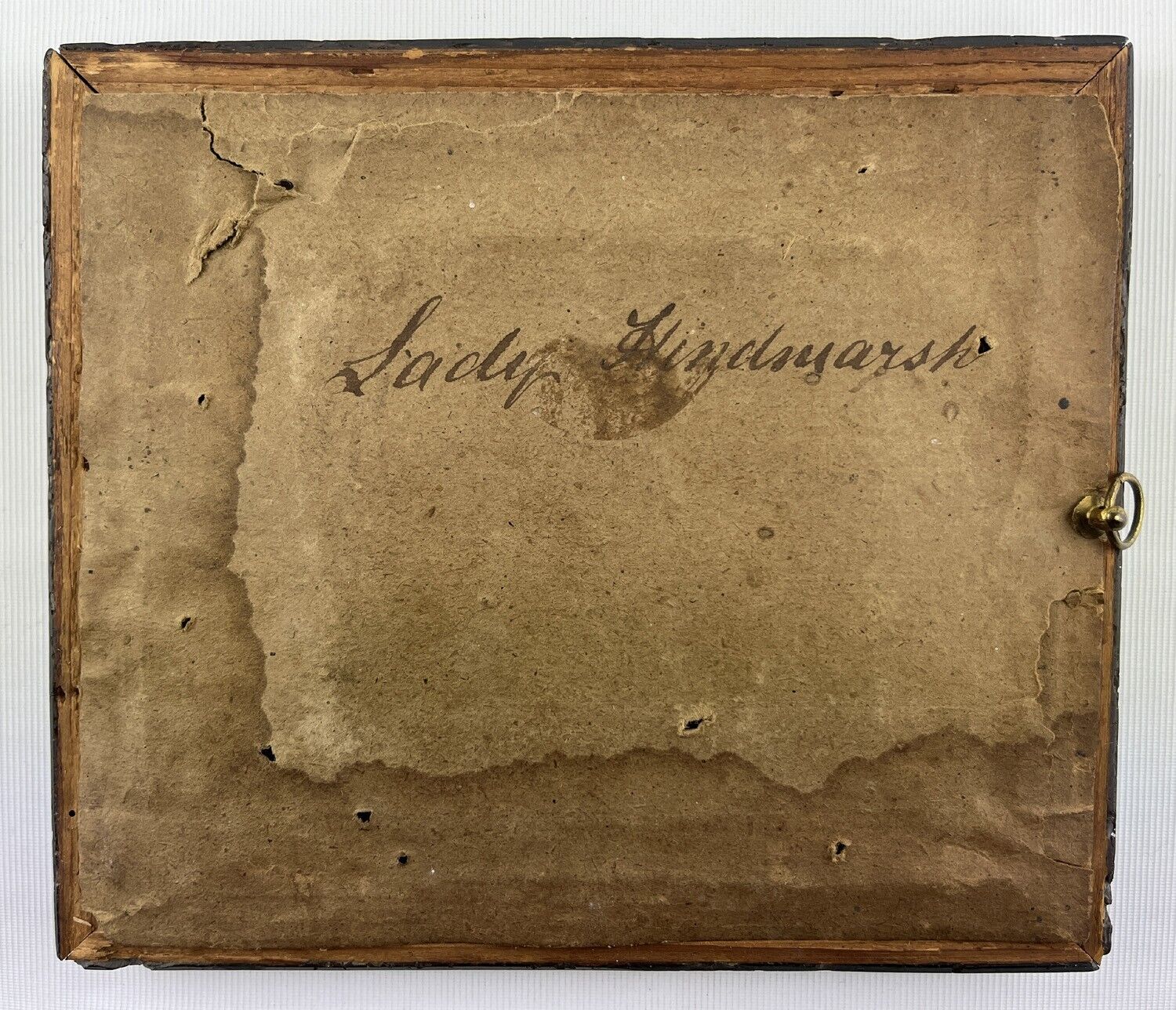 Ambrotype portrait of Lady Susannah Wilson (Edmeades) Hindmarsh, wife ...
