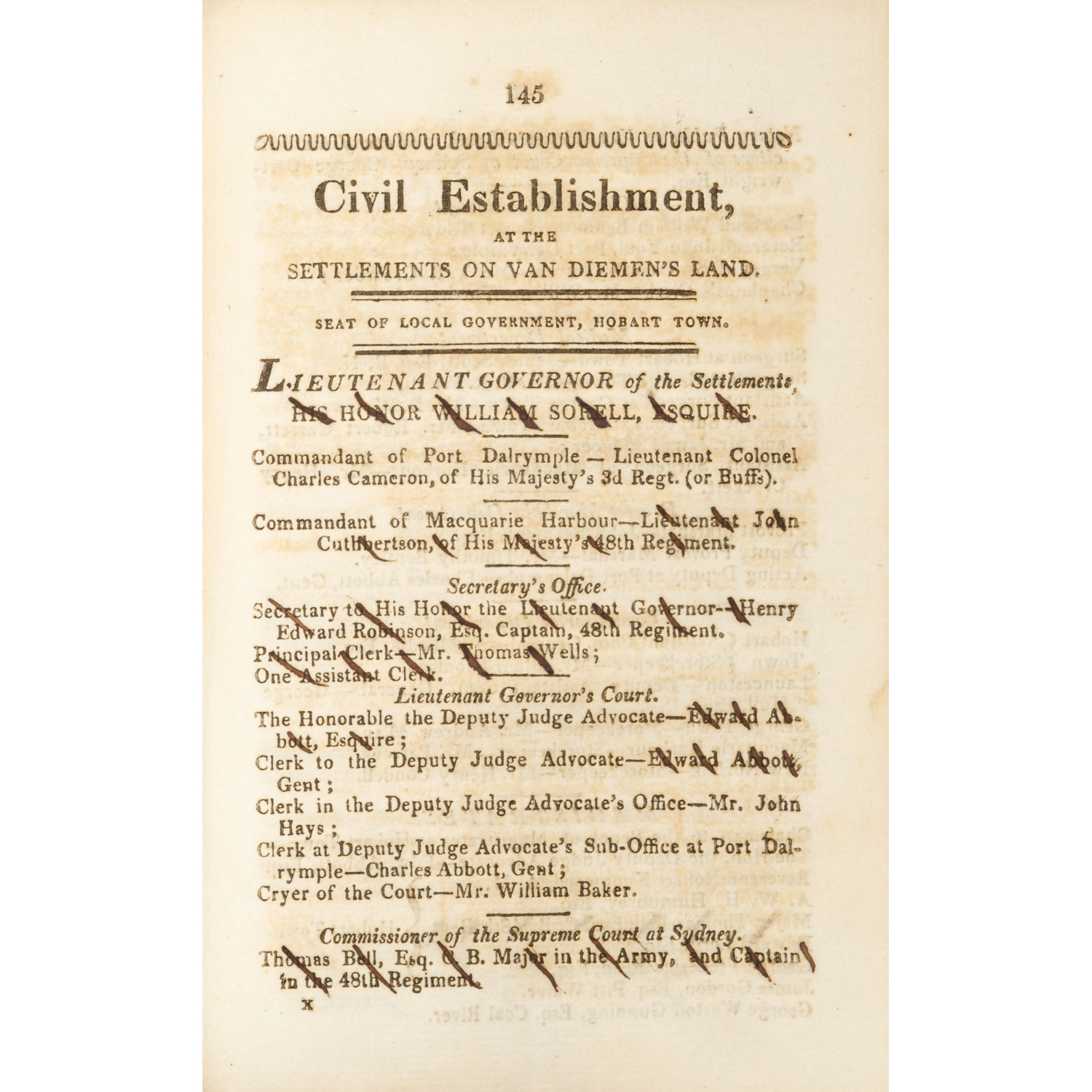Australasian pocket almanack, for the year of Our Lord 1824 ; - Douglas ...