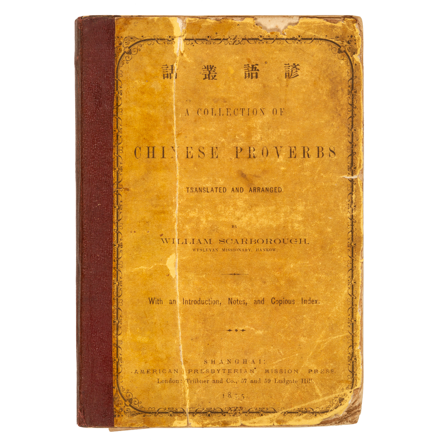 A collection of Chinese proverbs - Douglas Stewart Fine Books