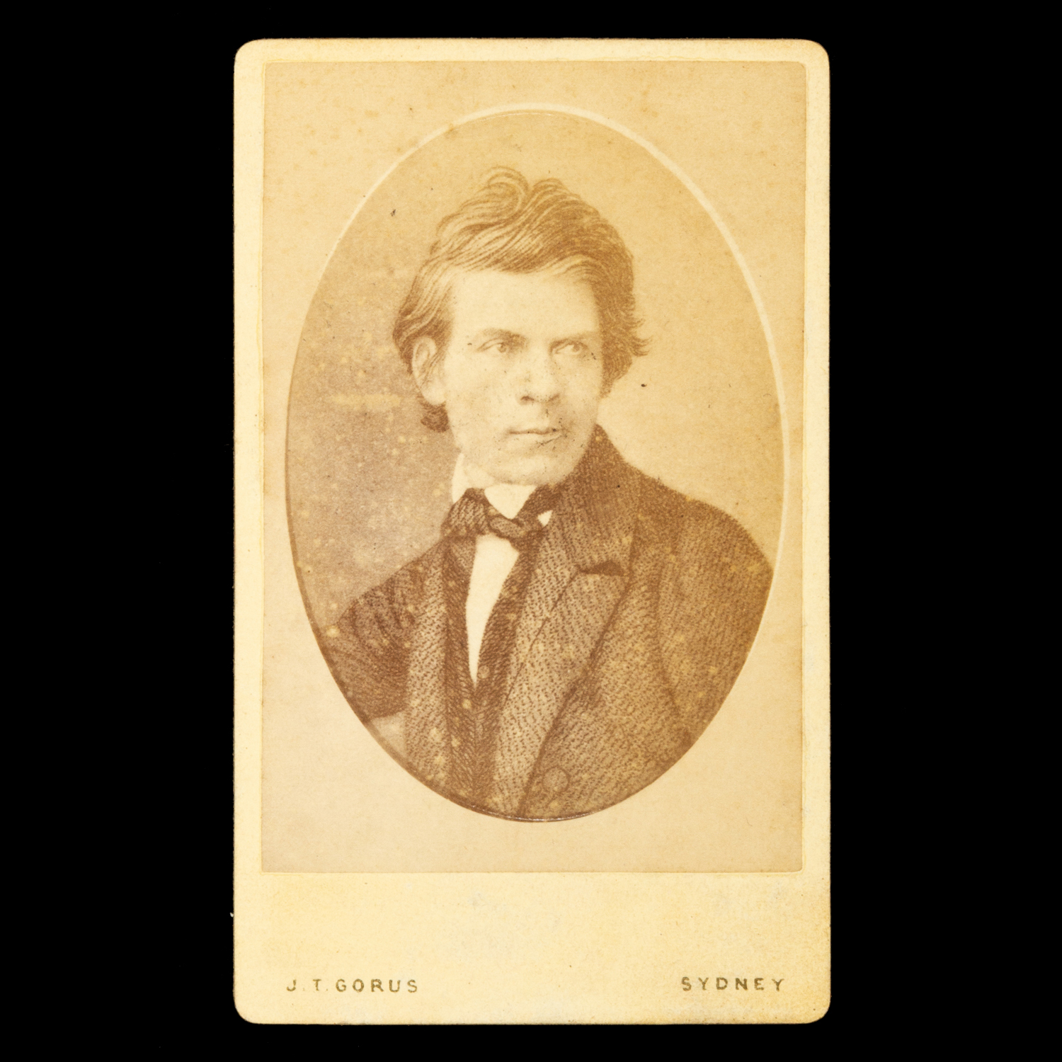 Portrait of Henry Parkes (Sydney, 1839), published as a carte de visite ...