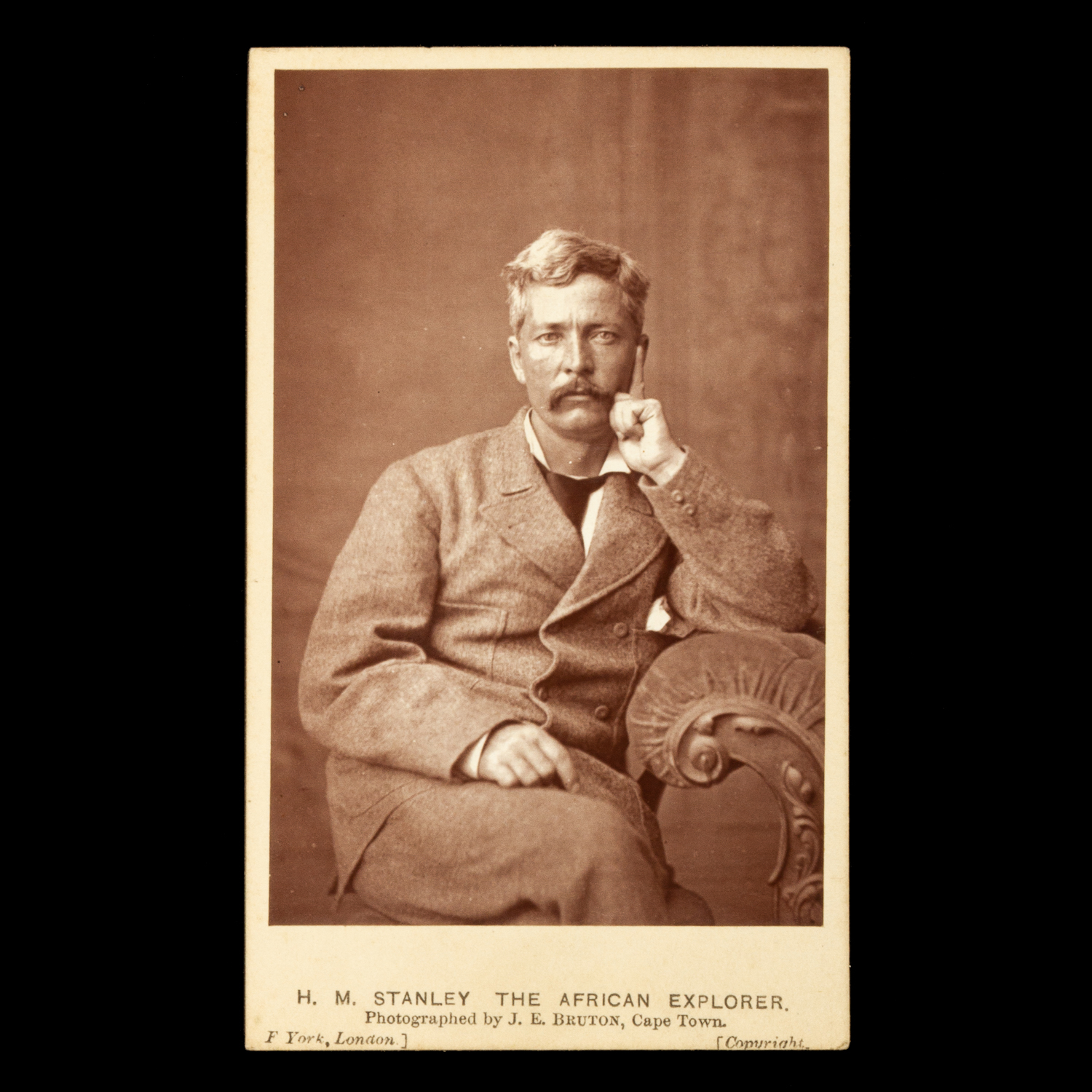 H. M. Stanley, the African explorer. - Douglas Stewart Fine Books