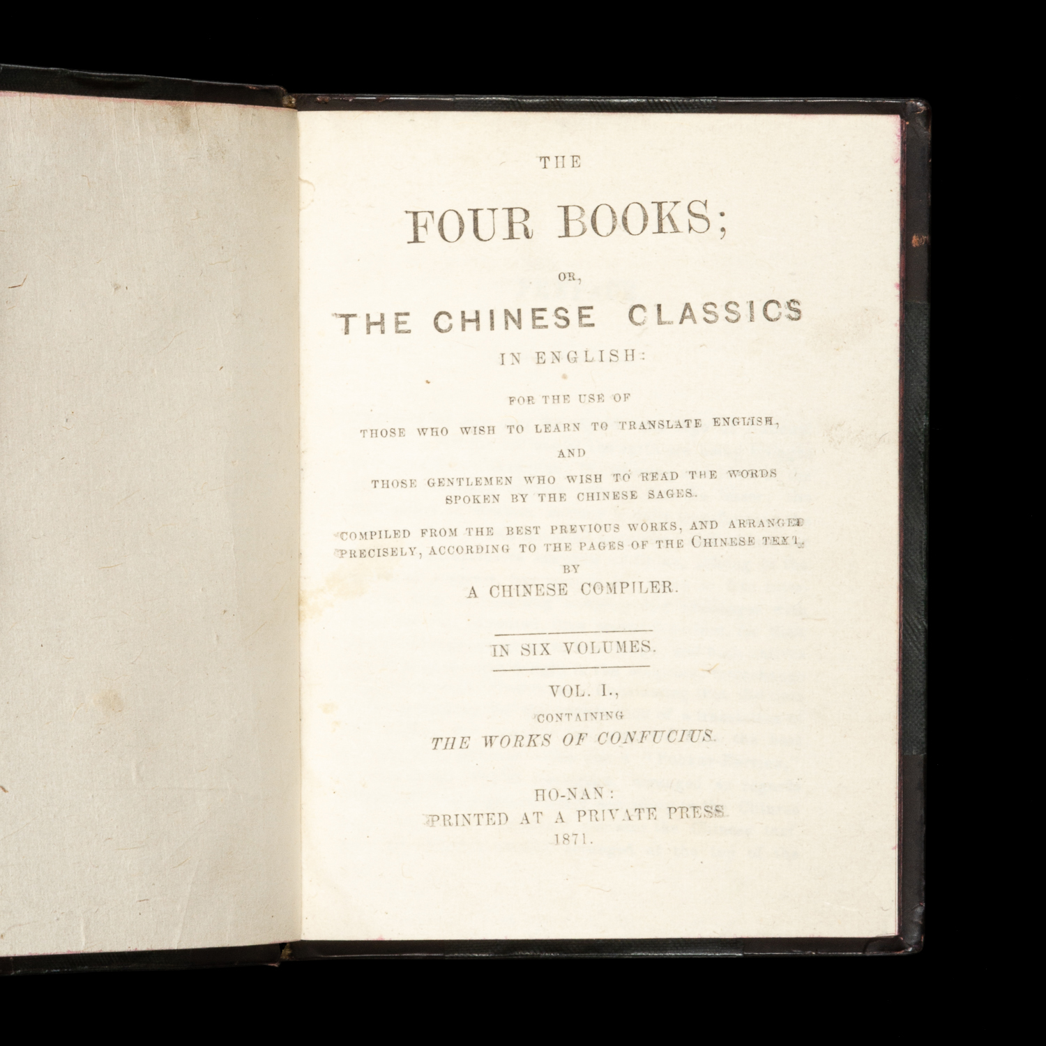 The Four Books; or, the Chinese Classics in English : - Douglas Stewart ...