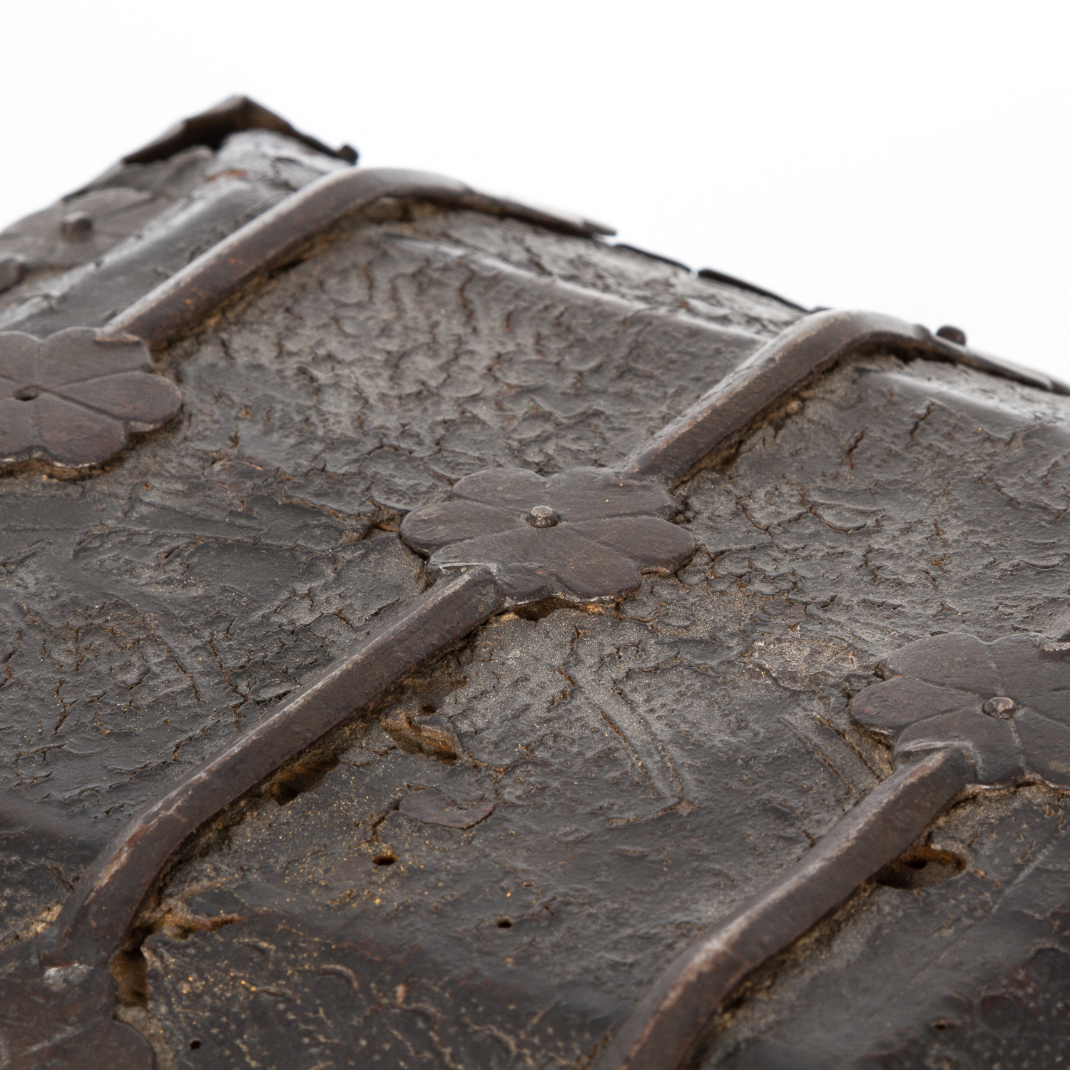 A rare fourteenth-century medieval casket for a book of hours or other ...